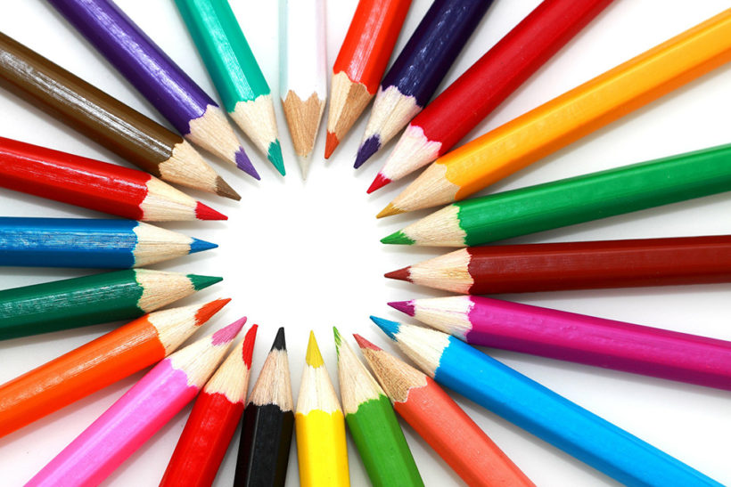 Colored Pencils Pens Markers For Adult Coloring Books Awake Mindful